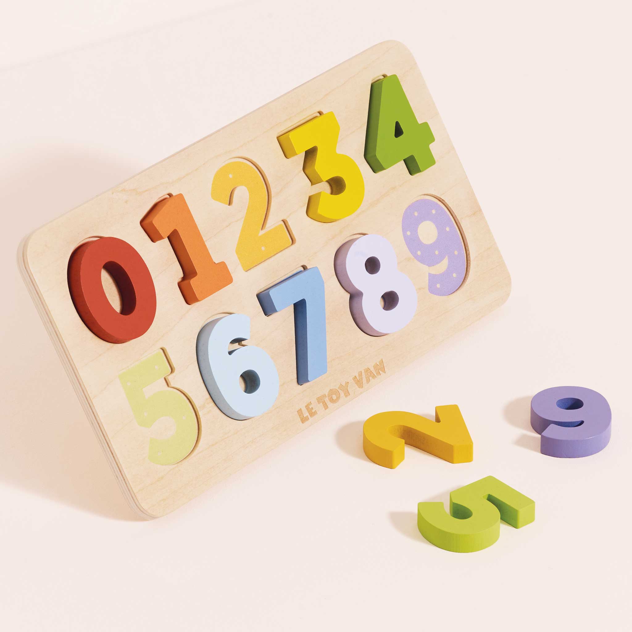 Counting Wooden Numbers Shape Sorter – Babesprouts Baby Store